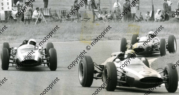 1962 SA GP EL Tony Maggs, Bruce McLaren Cooper Climax T60s, John Surte ...