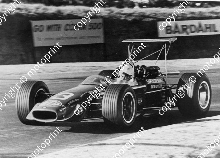 1968 Kya Basil van Rooyen Brabham BT24 (permission Malcolm Sampson Mot ...