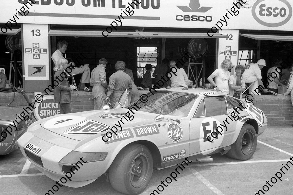 1972 9 hr 4 Ferrari 308 Brown Sytner (permission Roger Swan) – Motoprint