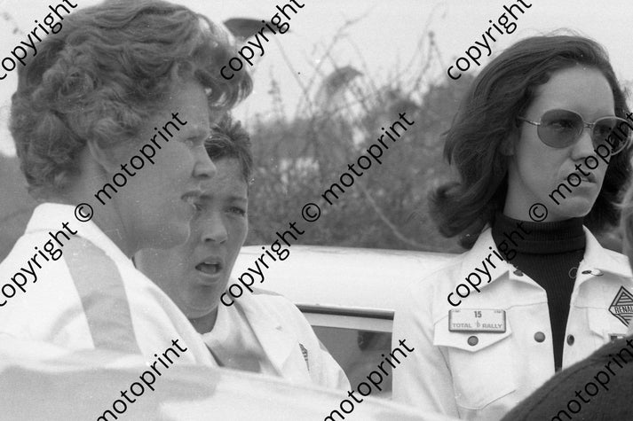 1972 Total 15 Ronelle Dahms right, Val Morley left, Pat Moss (courtesy ...
