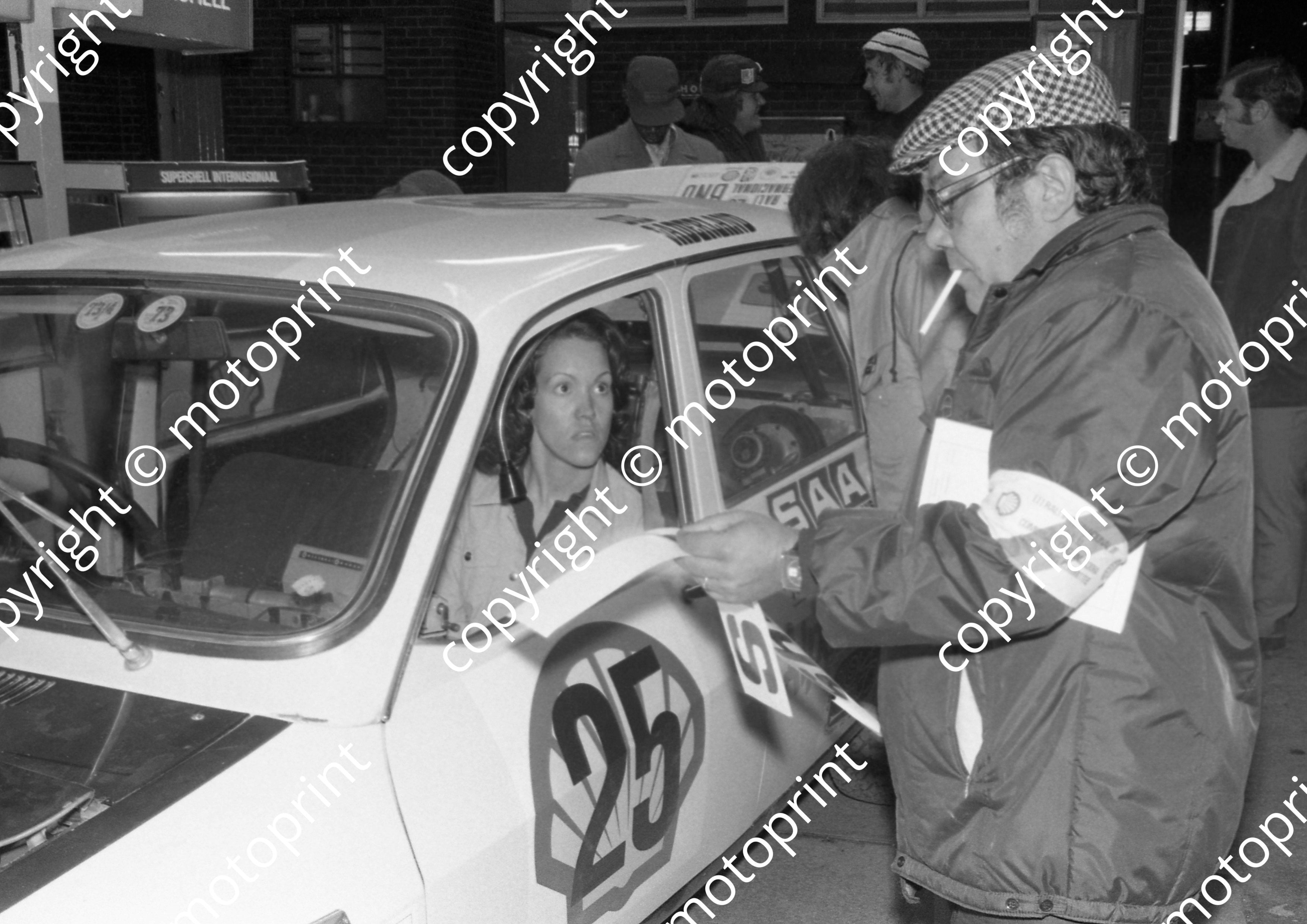 1973 BNU 25 1119 Hein, Ronel Dahms Renault 12 (courtesy Roger Swan) (2 ...