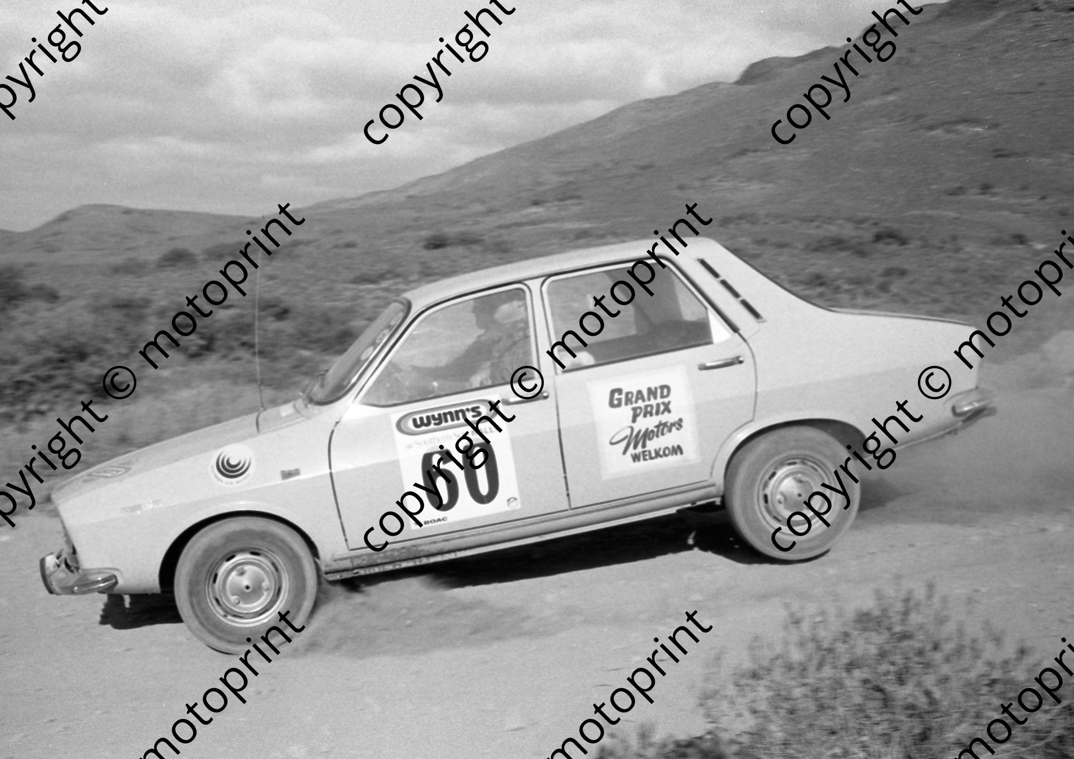 1973 Wynns 60 G Rothman, A van Eeden REnault 12TL (courtesy Roger Swan ...