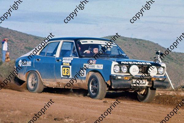 1976 Duckhams 13 Sandy Grant, Leon Joubert Avenger (courtesy Roger Swa ...