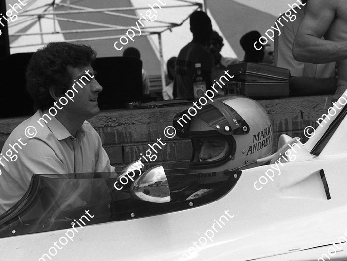 1976 SA GP Mario Andretti (permission Malcolm Sampson Motorsport Photo ...