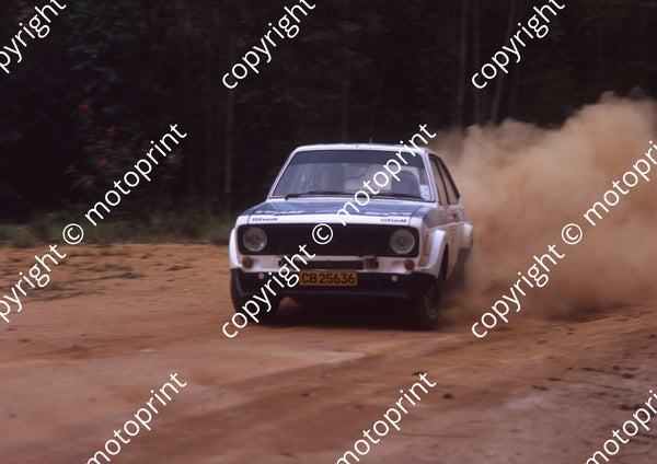 1982 Protea 5 Geoff Mortimer, Spotti Woodhead Escort (courtesy Roger S ...