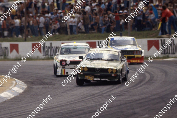 1982 Kya 9 hr 40 Maurizio Bianco, Serge Damseaux Alfa GTV6, 28 Pat Duc ...