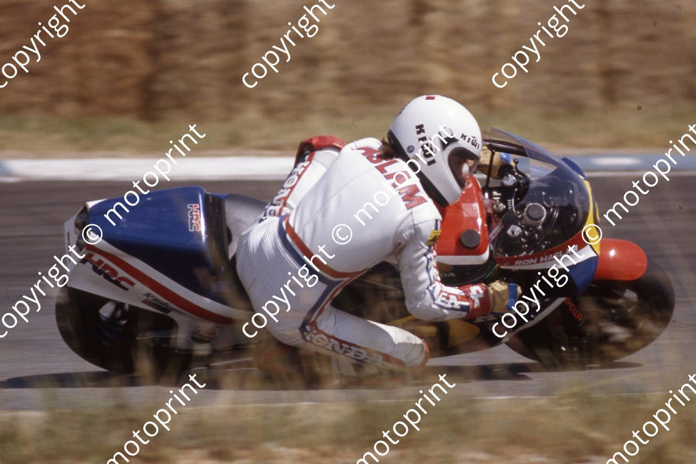 1983 MC SA GP 500 9 Ron Haslam Honda (permission Roger Swan) (4 ...