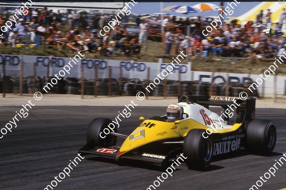 1983 SS SA GP 15 Alain Prost Renault RE40 (Courtesy Roger Swan) (5 ...