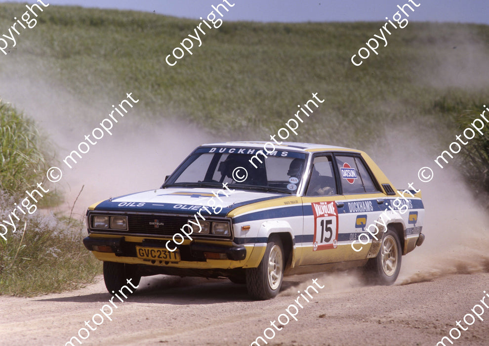 1983 Valvoline 15....Douglas Judd Datsun (courtesy Roger Swan) (12 ...