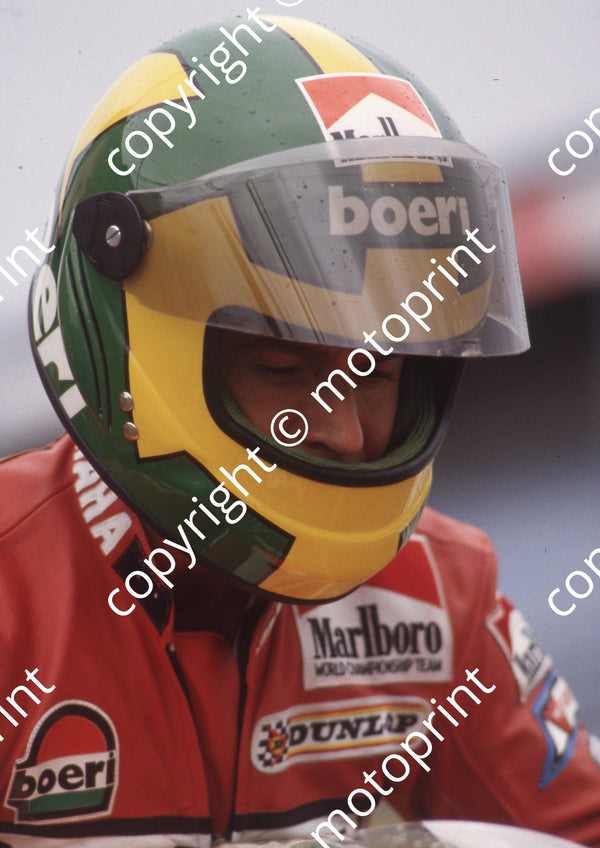 1984 SA GP 500 5 Virginio Ferrari Yamaha (Colin Watling Photographic ...