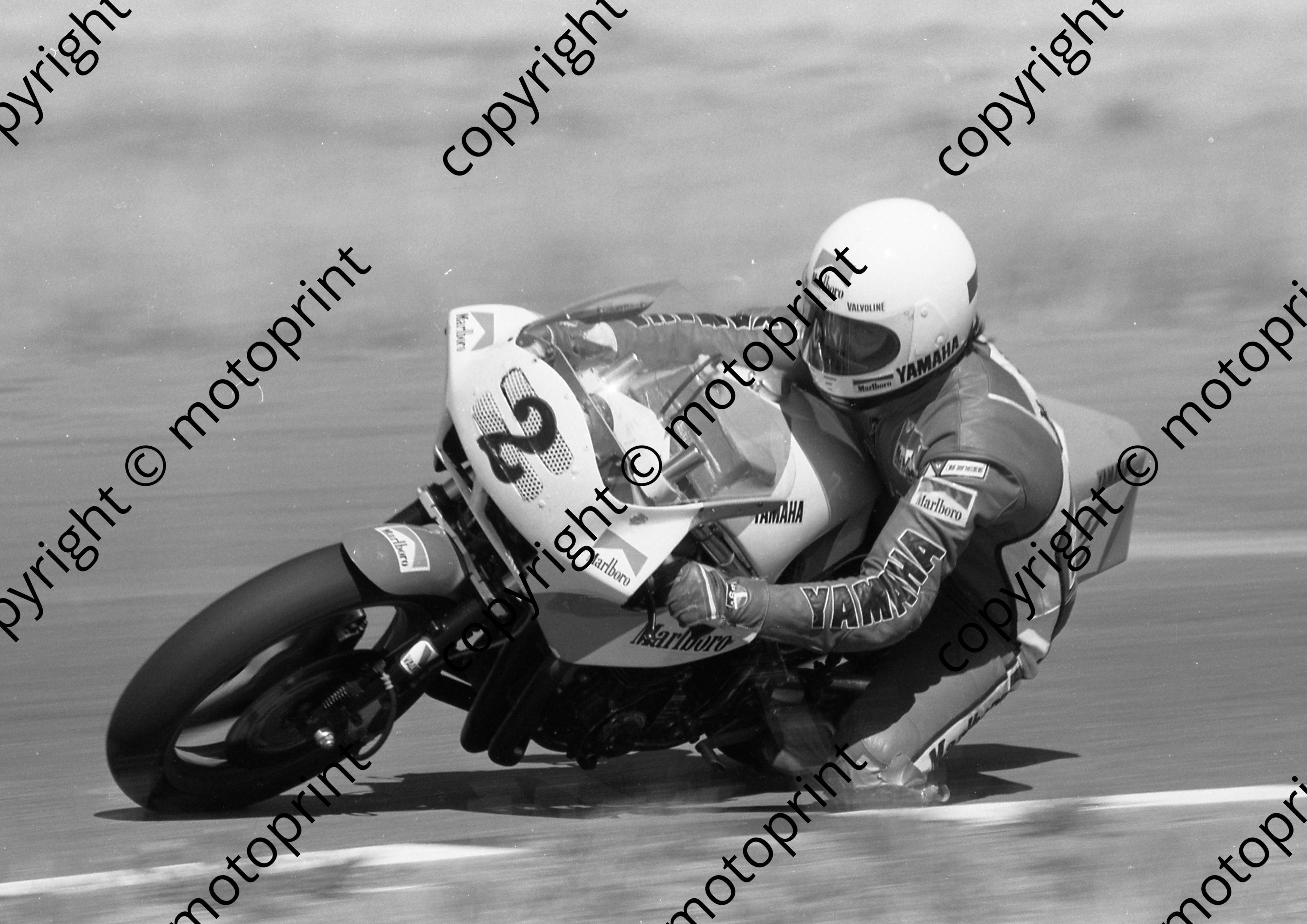 1984 Welkom MC 2 Alistair Janczuk F1 Yamaha (Colin Watling Photographi ...