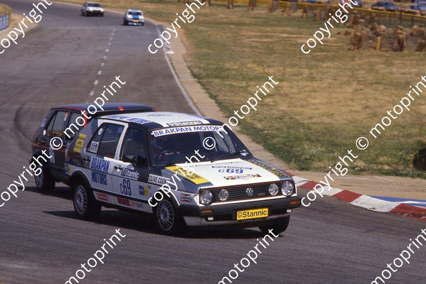 1985 Kya Stannic Sept C69 Golf Gti Clive Cooke (courtesy Roger Swan ...