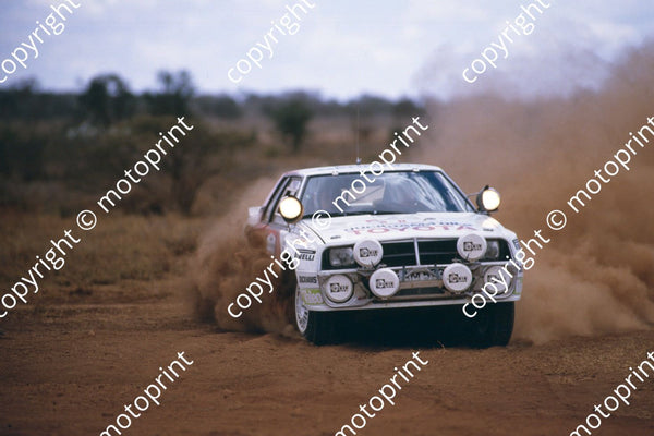 1986 Safari 8 Erwin Weber, Gunther Wanger Toyota Celica turbo (courtes ...