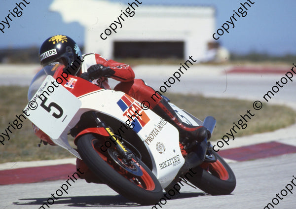 1987 Aldo MC 5 Gary Thomas Yamaha RZ250 (Colin Watling Photographic ...