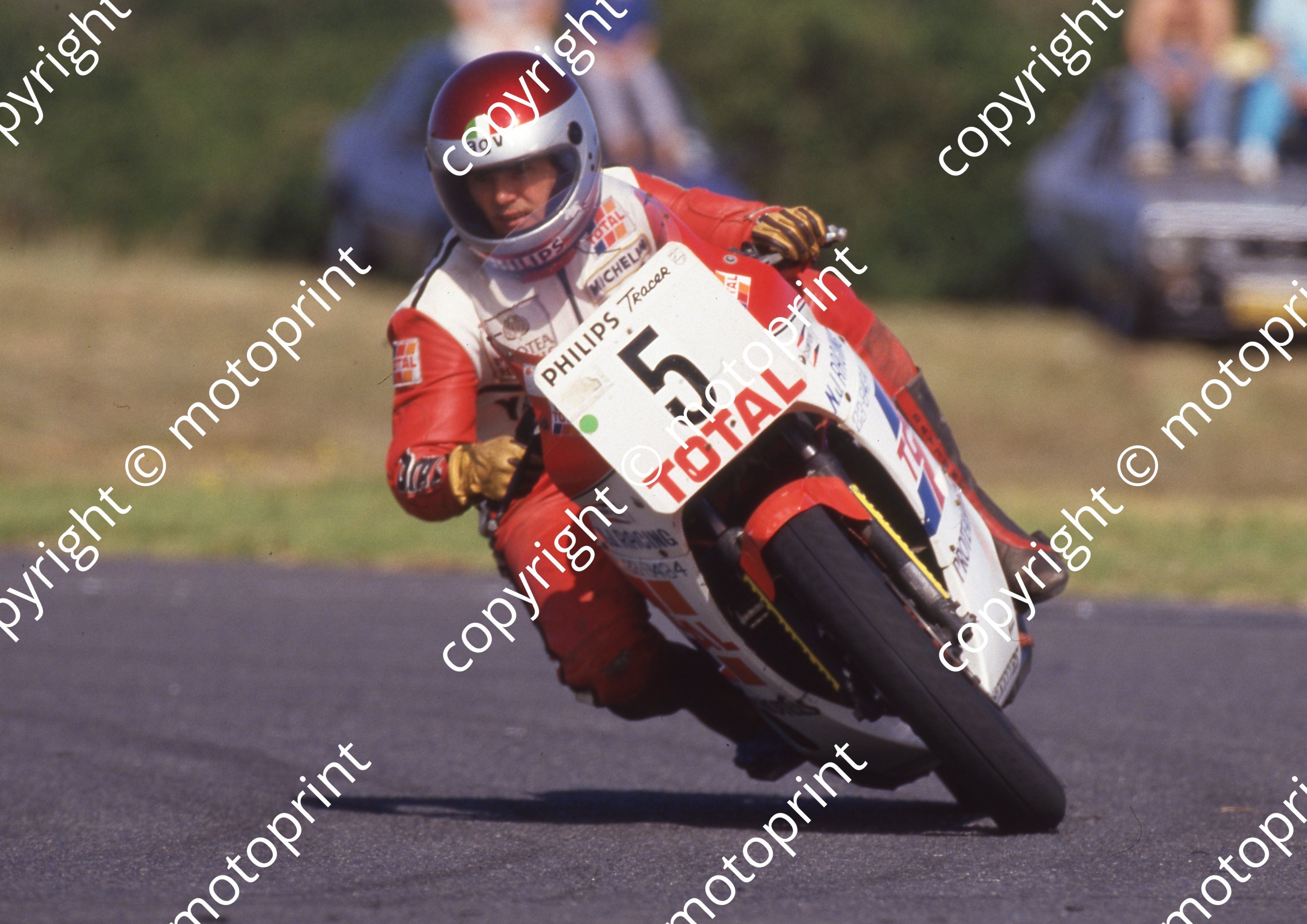 1987 EL MC 5 Gary Thomas Yamaha RZ250 (Colin Watling Photographic) (15 ...