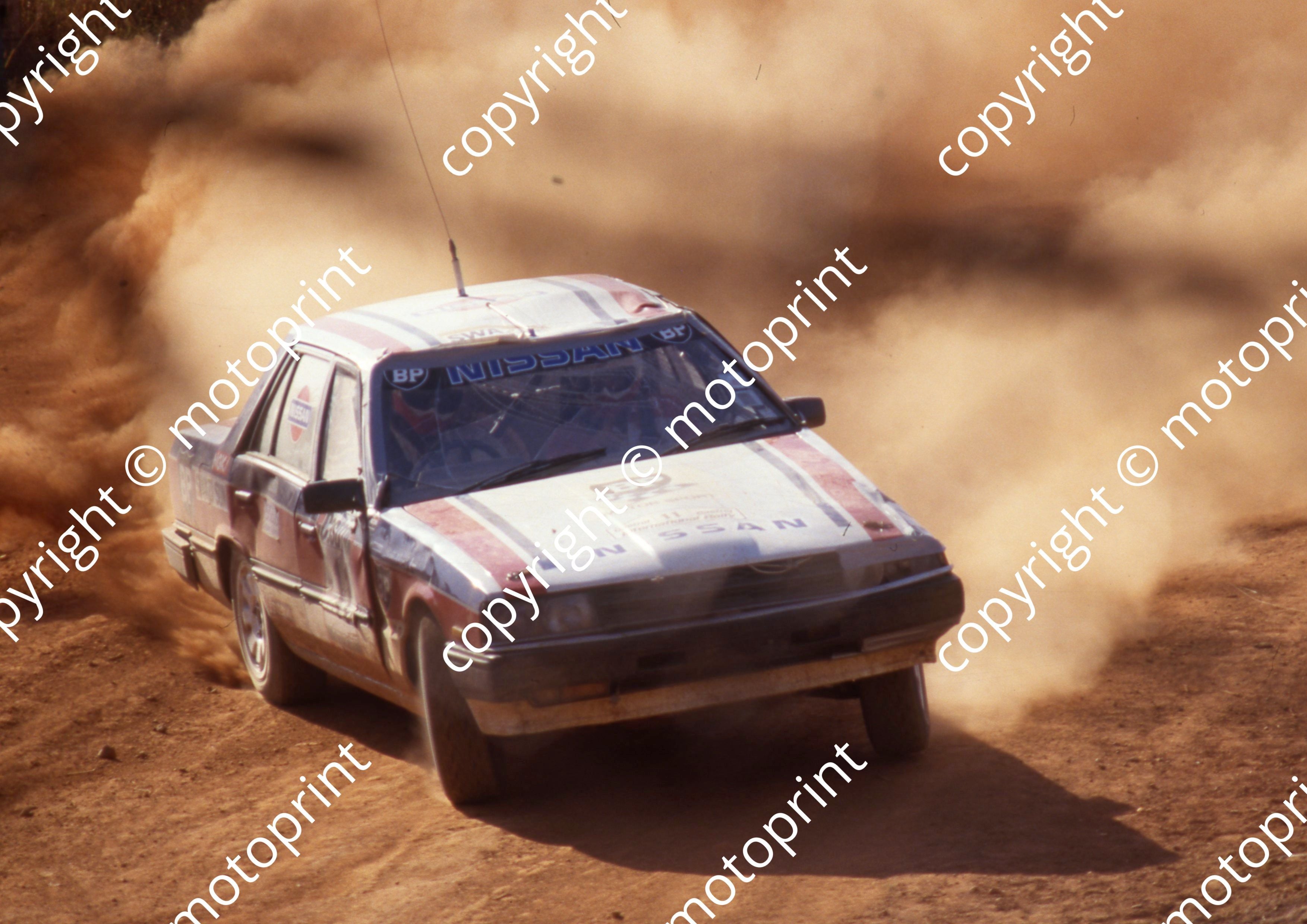 1988 Castrol Intnl 11 Dickie Klaver CHECK, Douglas Judd Nissan Skyline ...