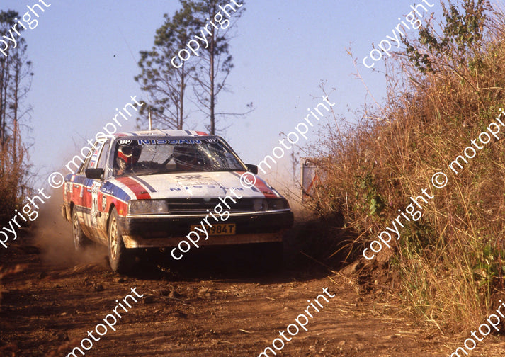 1988 Castrol Intnl 11 Dickie Klaver CHECK, Douglas Judd Nissan Skyline ...