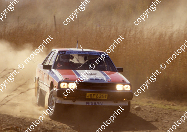 1988 Castrol Intnl 18 Nino da Cunha, Paul Rouillard Nissan (courtesy R ...