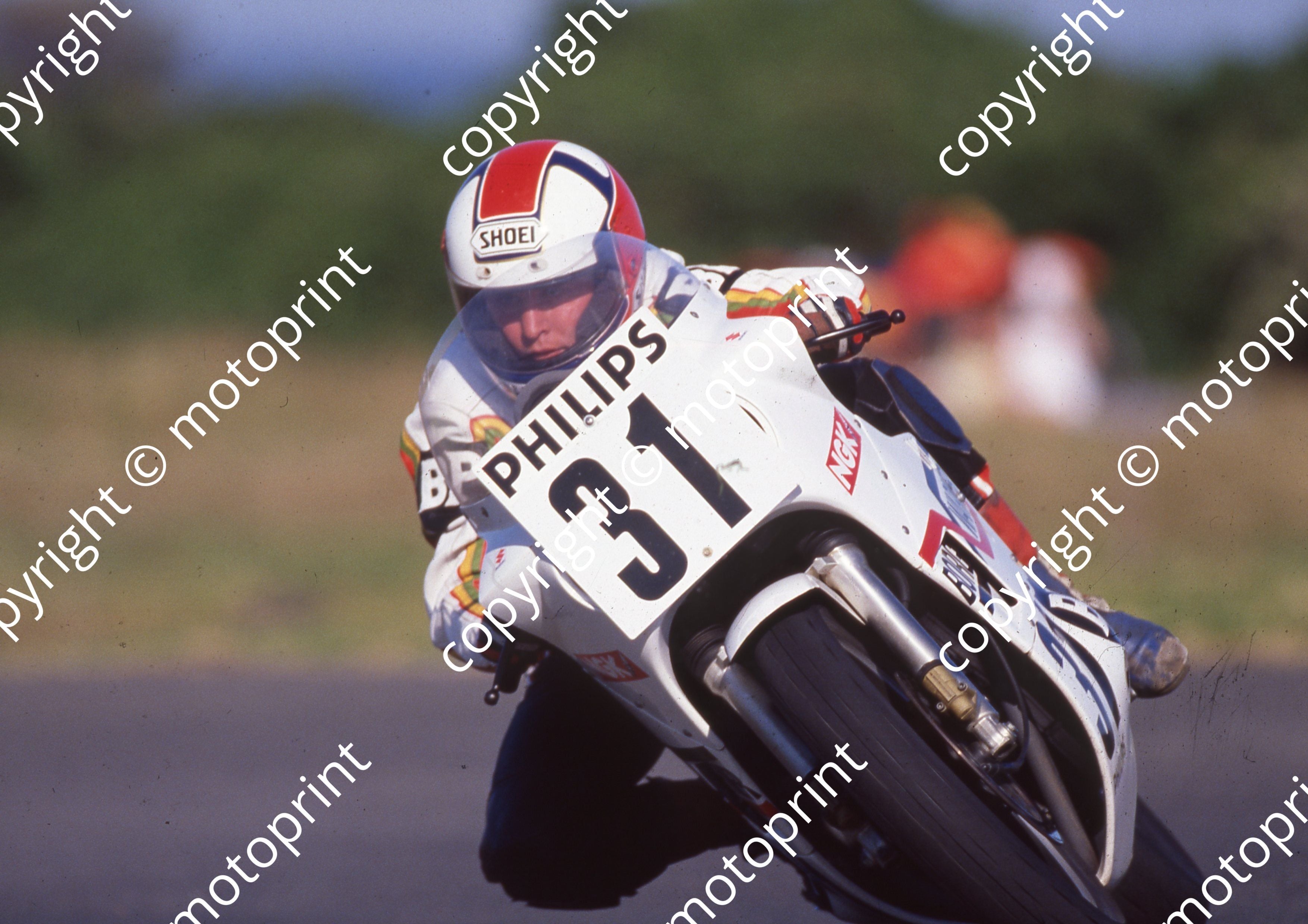 1988 EL MC 31 Gavin Ramsay Suzuki GSXR (Colin Watling Photographic) (3 ...