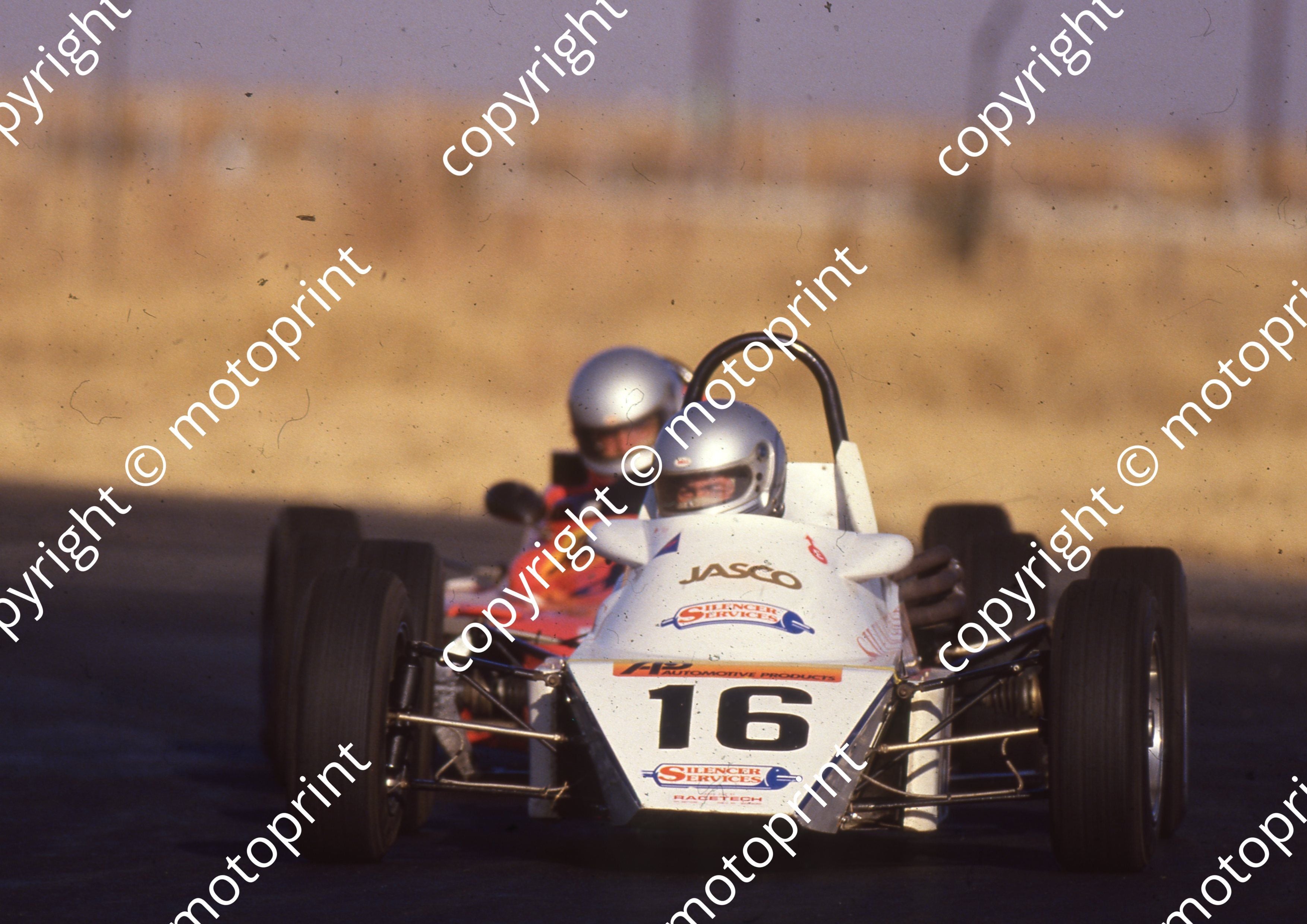 1988 Lichtenburg FF 16 Dave Sinclair Ray 83F (Colin Watling Photograph ...