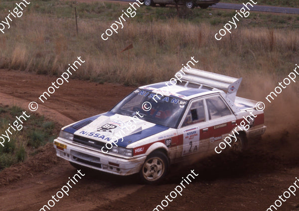1988 Nissan 400 2 Hannes Grobler Piet Swanepoel Skyline (courtesy Roge ...