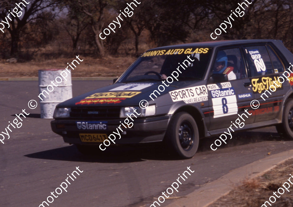 1988 Stannic Pta Gp N 8 .....Mark Stanyer Toyota (Courtesy Roger Swan ...
