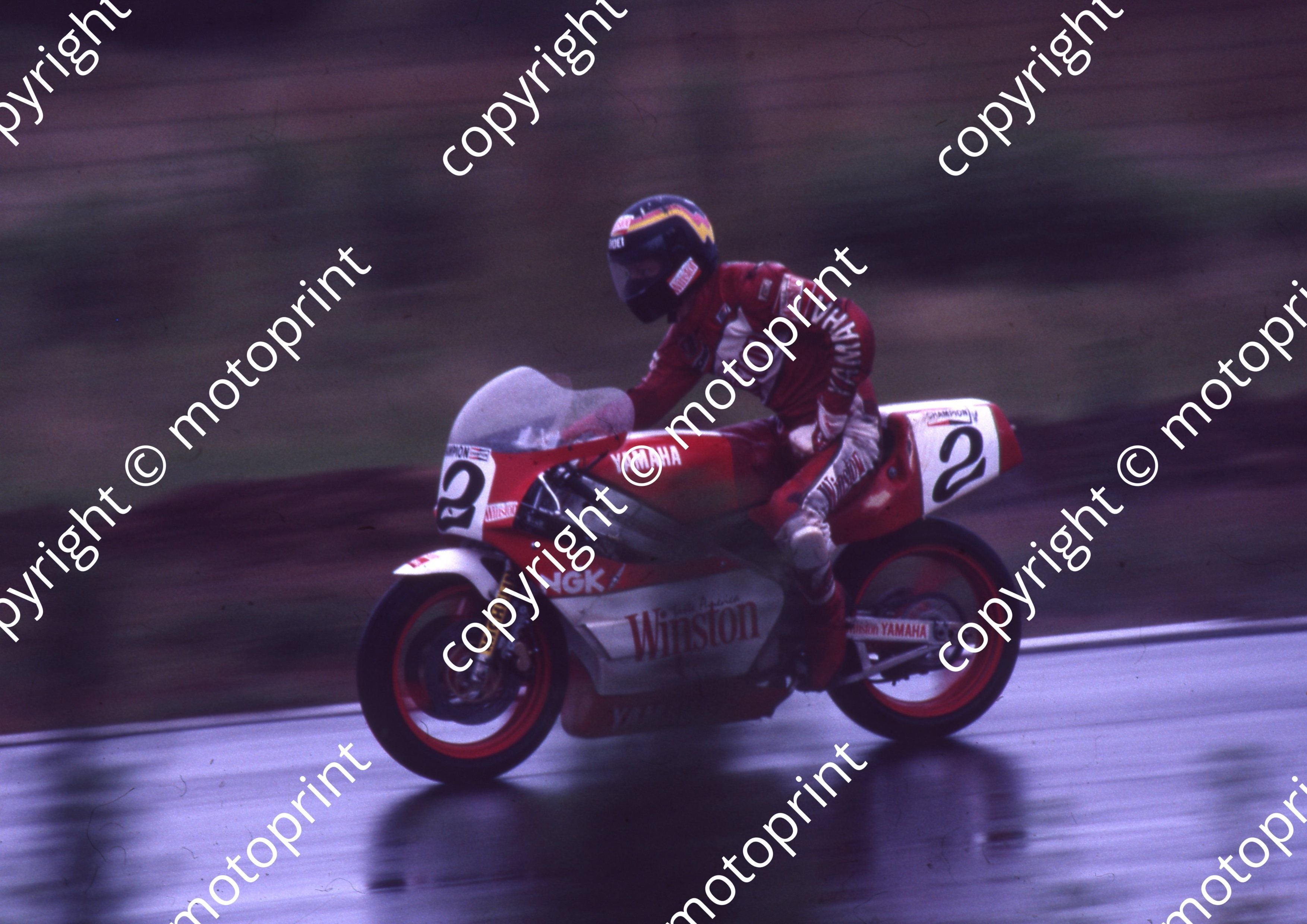 1989 Killarney MC 2 Wayne Doran Yamaha TZ (Colin Watling Photographic ...