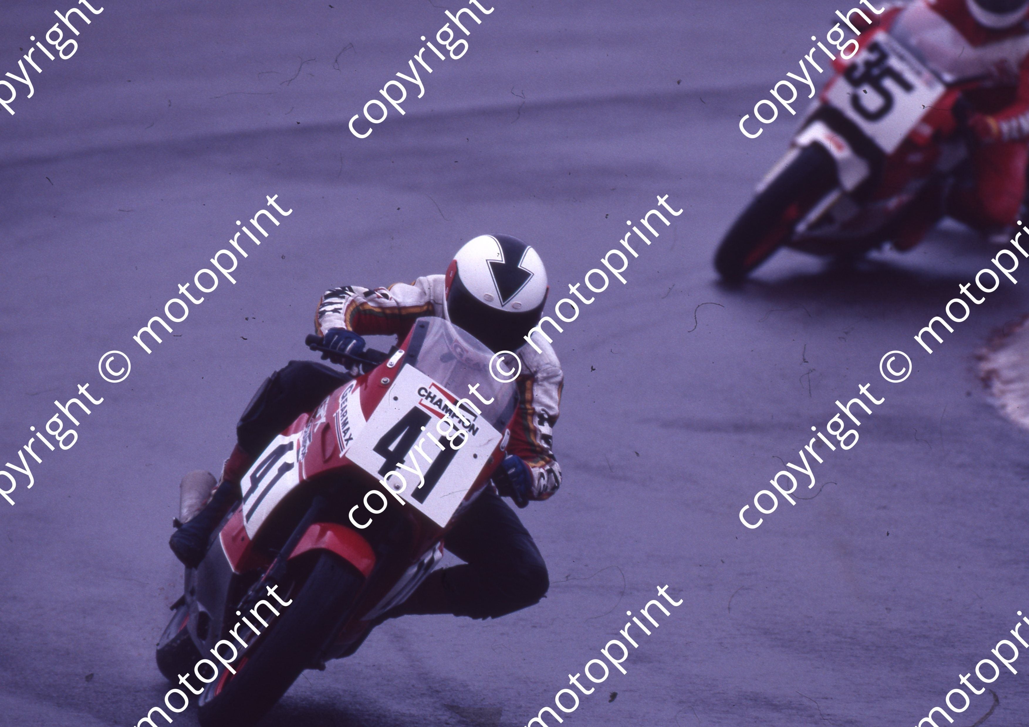 1989 Killarney MC 41 Gavin Ramsay Suzuki RGV (Colin Watling Photograph ...