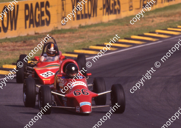 1990 Kya FF 66 Dennis Temple TEmpest 30 Anthony White Ray 83F (Colin W ...