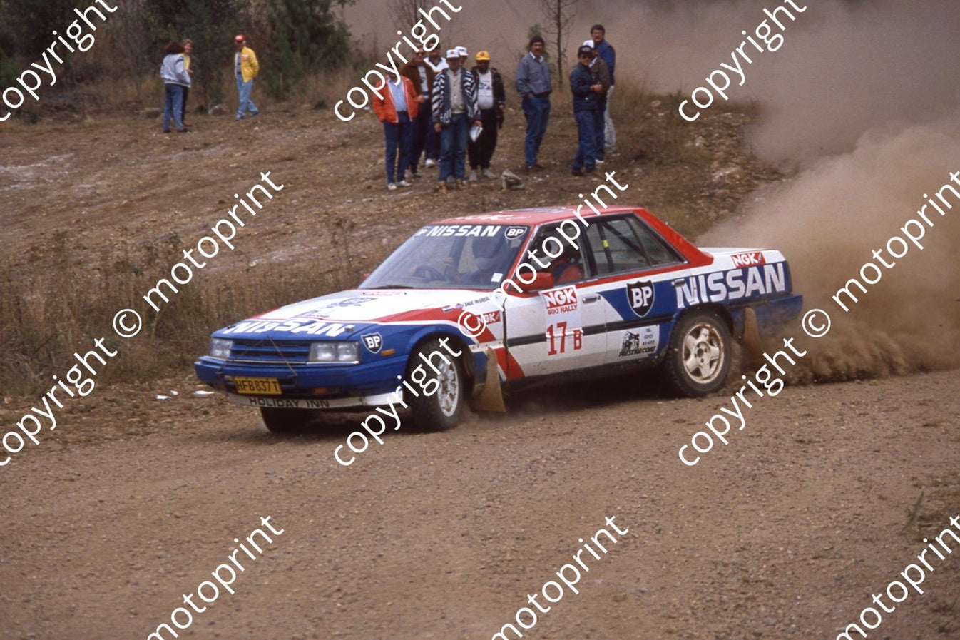 1990 NGK B17 Koos Roos, Dave McGregor Nissan (courtesy Roger Swan) (10 ...