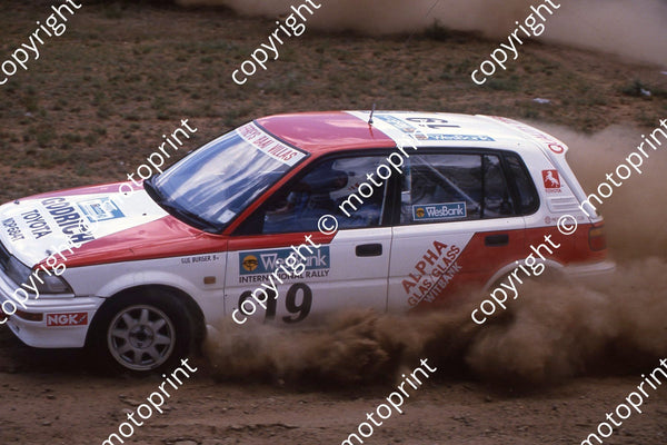1990 Wesbank 19 Schalk and Sue Burger Toyota 4 (courtesy Roger Swan ...
