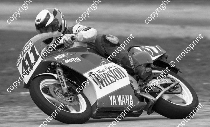 1992 Kya MC 411 Clive Kennerley Yamaha TZR (Colin Watling Photographic ...