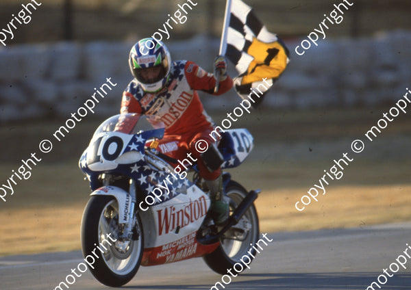1994 Kya MC 10 Trevor Crookes Yamaha TZ250F (Watling Photo) – Motoprint