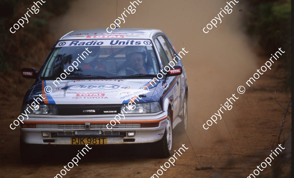 1996 Sasol Rally 11 Hergen Fekken, Dave Lewkowitz Conquest (Watling Ph ...