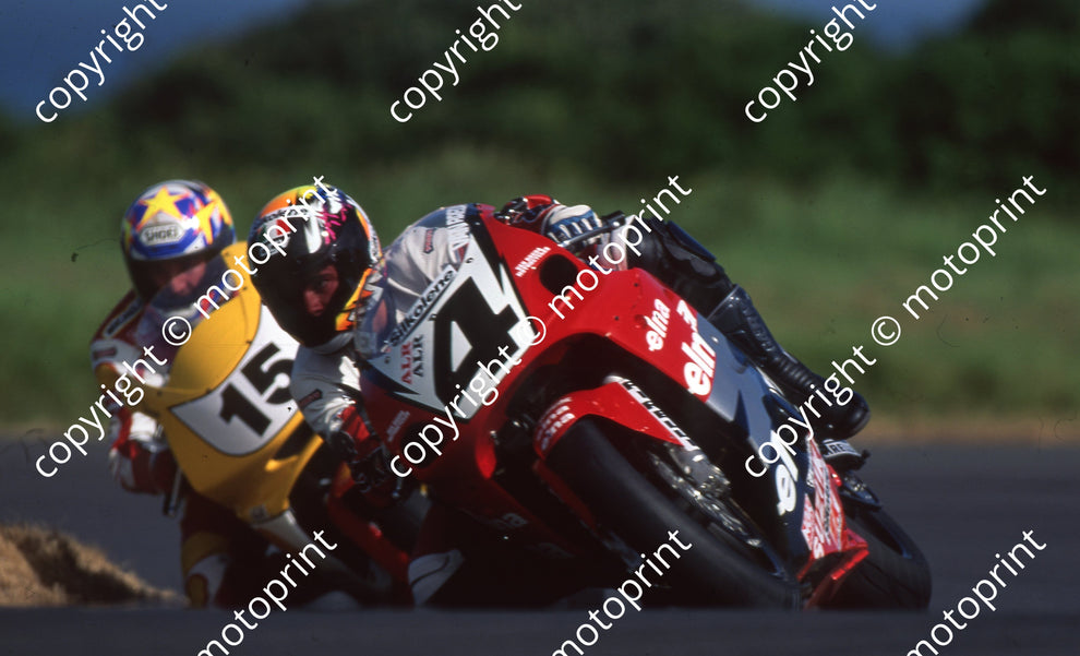 1997 EL MC 4 Graham van Breda Suzuki GXSR600 (Watling Photo) (2 ...