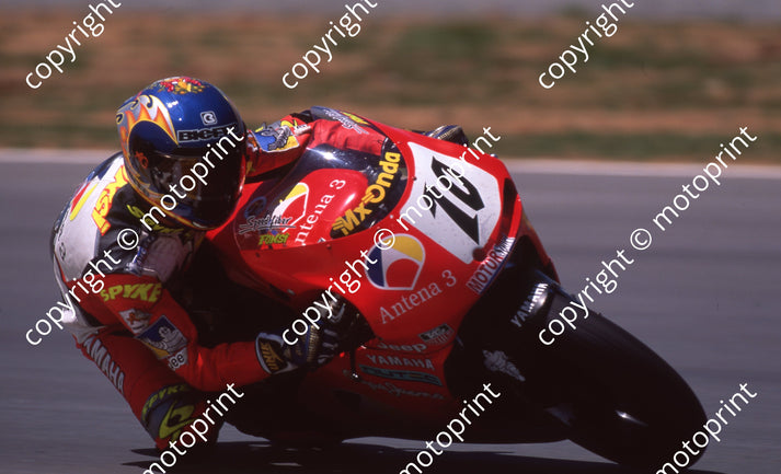 1999 Phakisa SA GP 250 10 Fonsi Nieto Yamaha (Colin Watling Photograph ...