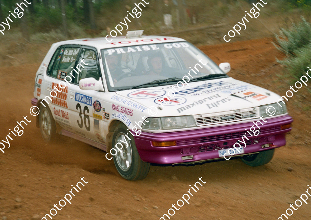 2000 VW Rally 36 Chris de Wit Shane Saville Toyota (Watling Photo ...