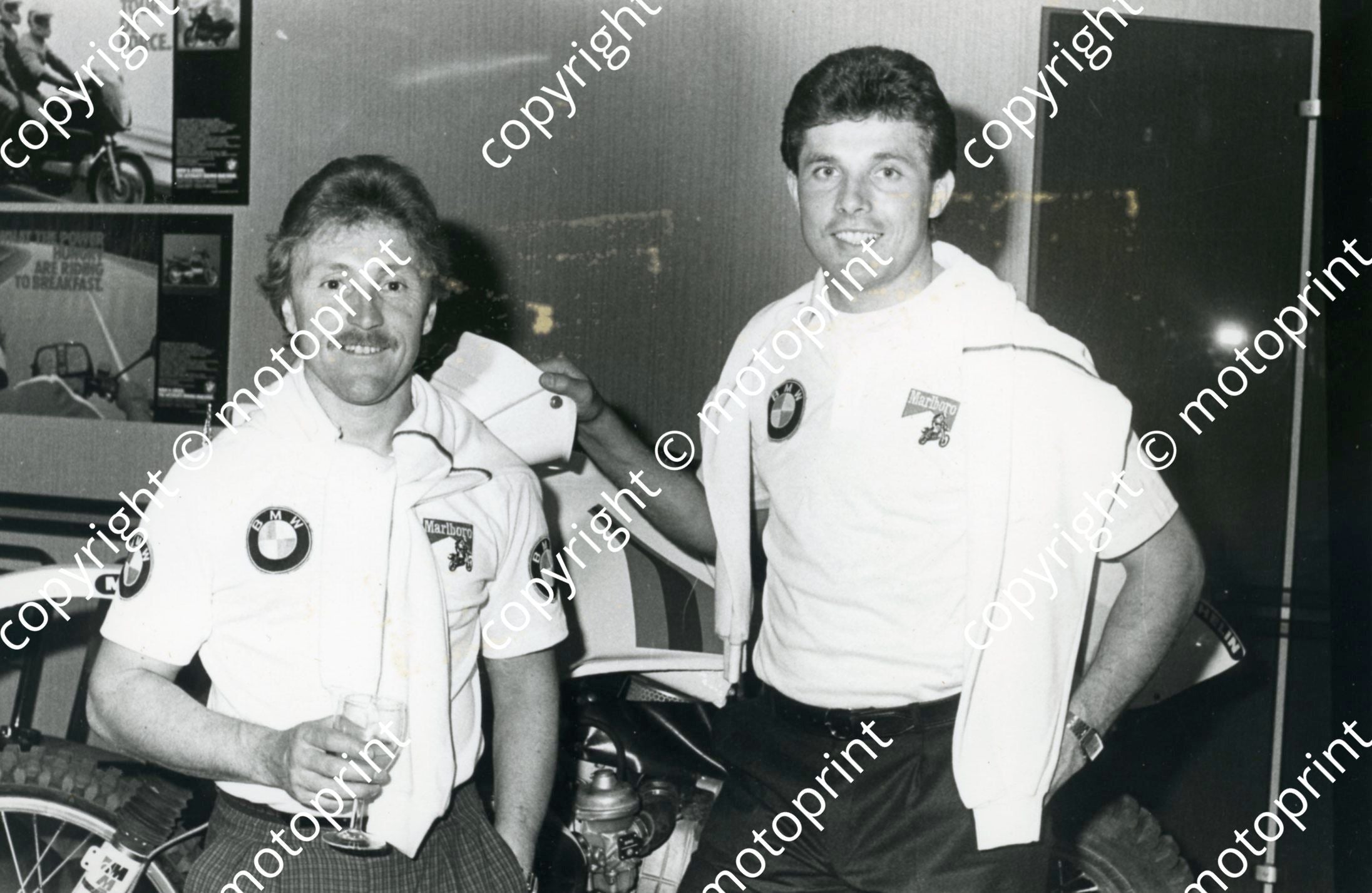 Gaston Rahier, Eddie Hau 348 – Motoprint