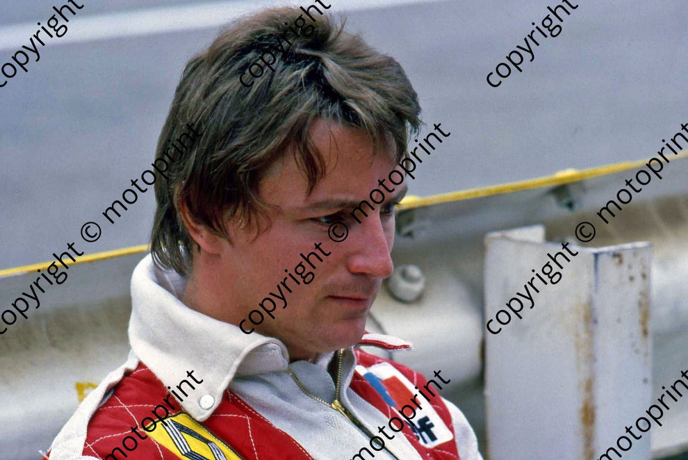 P Arnoux portrait – Motoprint