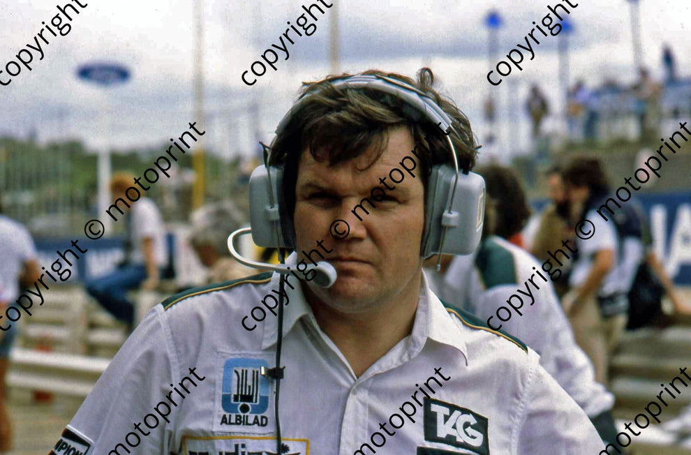 P Patrick Head portrait – Motoprint