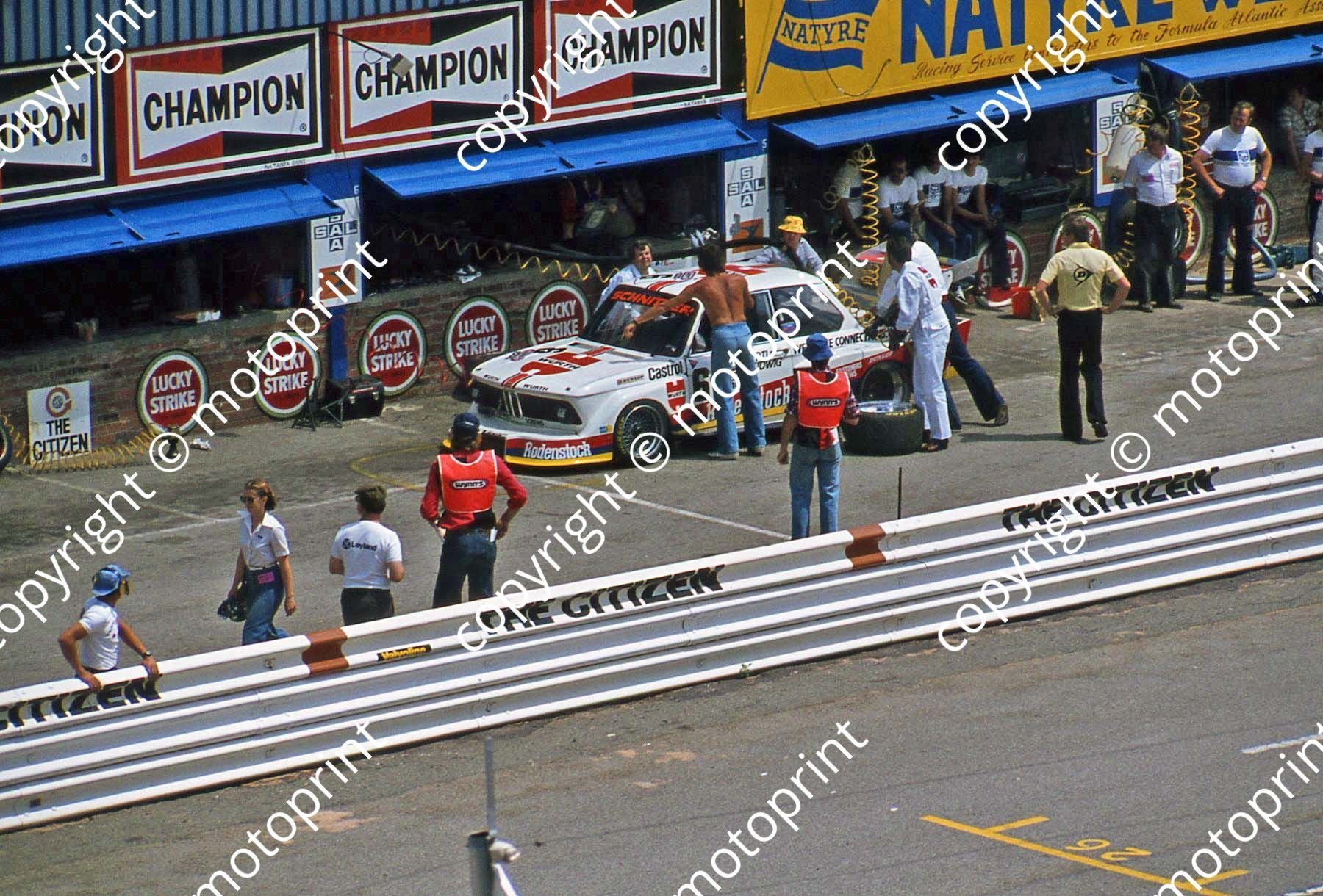 SL (thanks to Stuart Falconer) a 587 1977 Wynns 1000 BMW Ertl Ludwig p ...