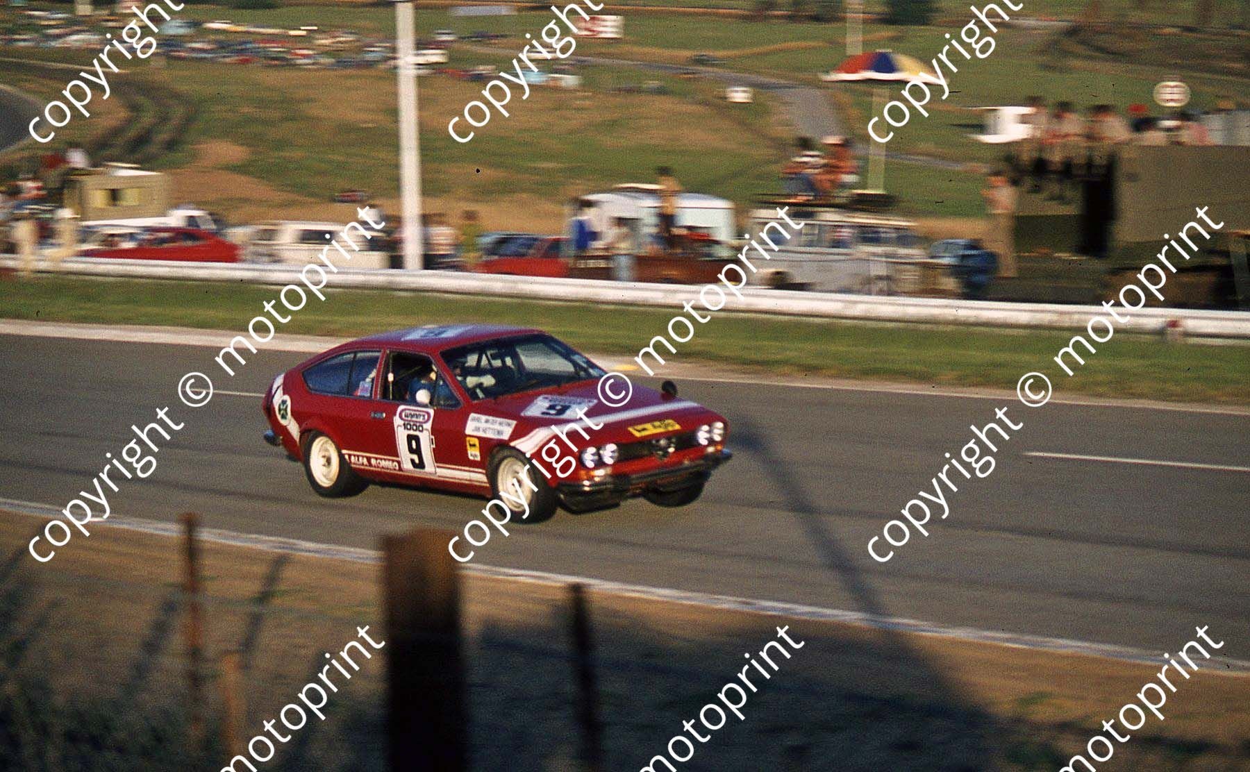 SL (thanks to Stuart Falconer) a 596 1977 Wynns 1000 Alfetta GT Merzar ...