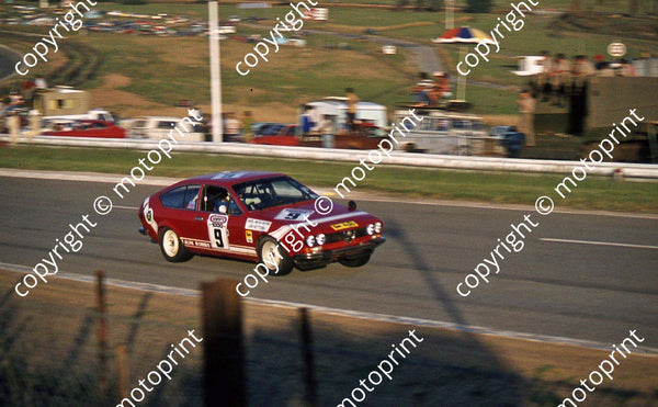 SL (thanks to Stuart Falconer) a 596 1977 Wynns 1000 Alfetta GT Merzar ...