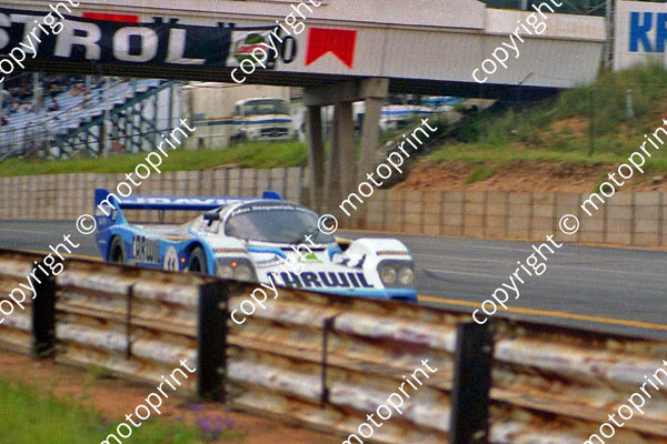 SP (thanks Colin Burgess) 1983 Castrol 1000 Carwill Porsche 956 Boutse ...
