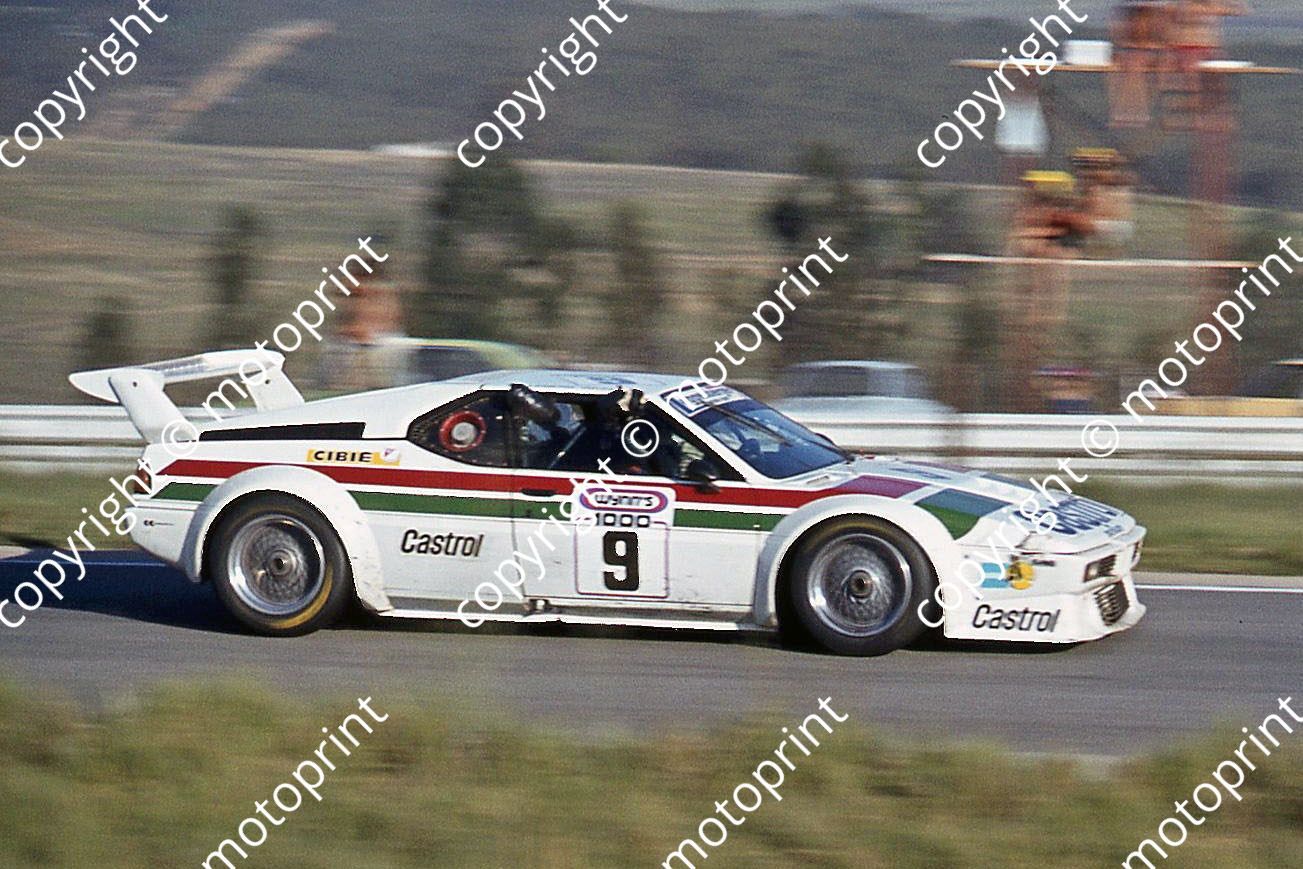 SP (thanks to Stuart Falconer) a 708a 1979 Wynns 1000 BMW M1 winner Ke ...