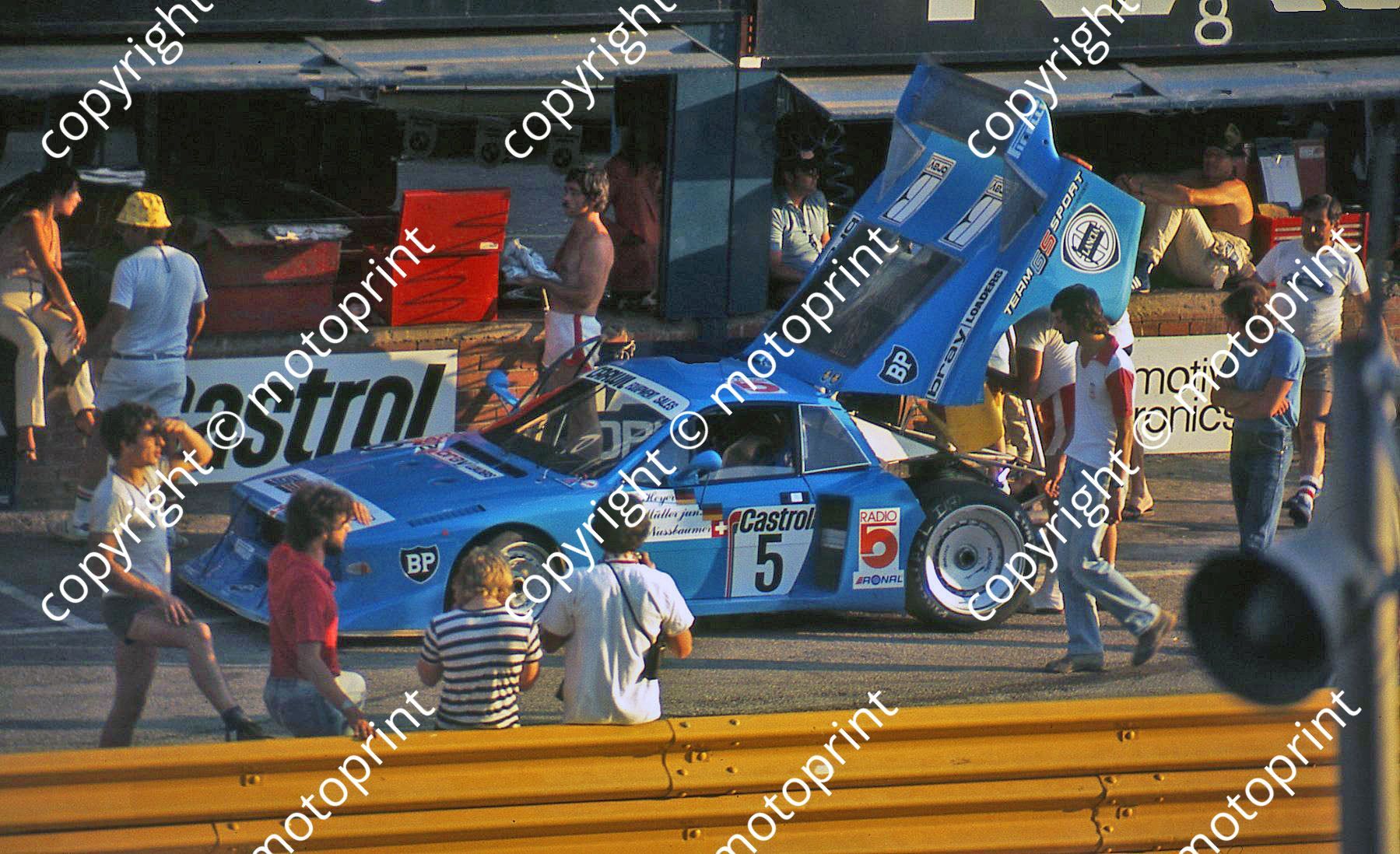 SP (thanks to Stuart Falconer) a 788 1981 9hr Lancia Montrecarlo Heyer ...