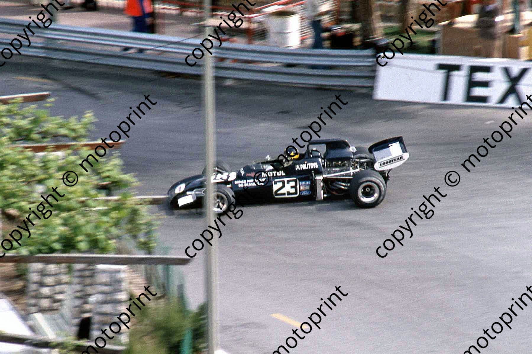 SS Carlos Pace March 721 practice – Motoprint