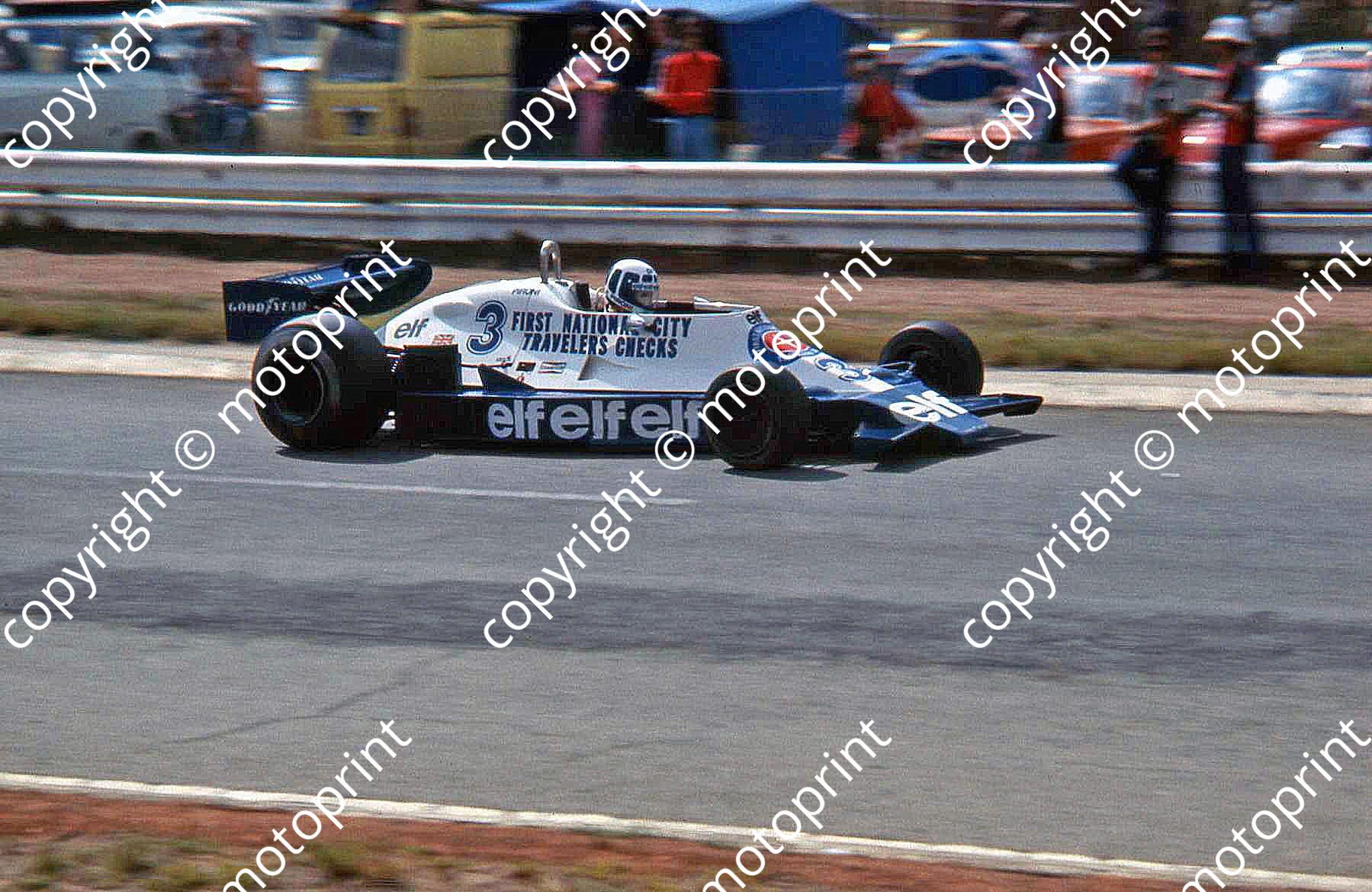 SS Pironi in Tyrrell 008 – Motoprint