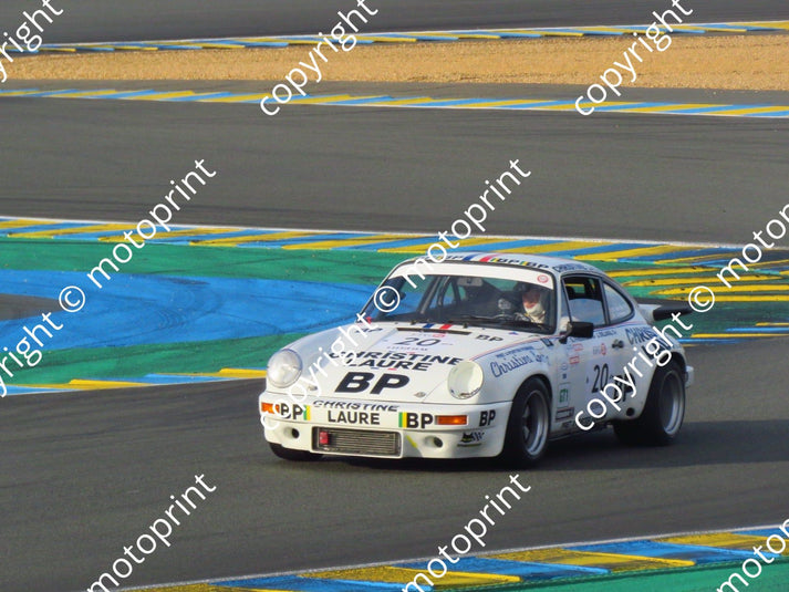 grid 6 20 Porsche 911 RS 3,0 Christophe van Riet, Kristoffer Cartenian ...